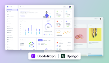 3+ Django Admin Dashboard Templates 2025