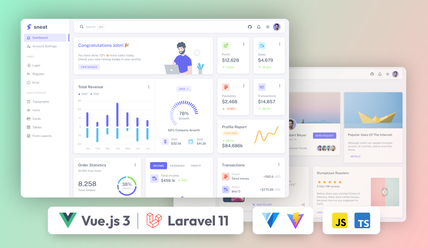 5+ Best Free Vue Templates and Themes 2025